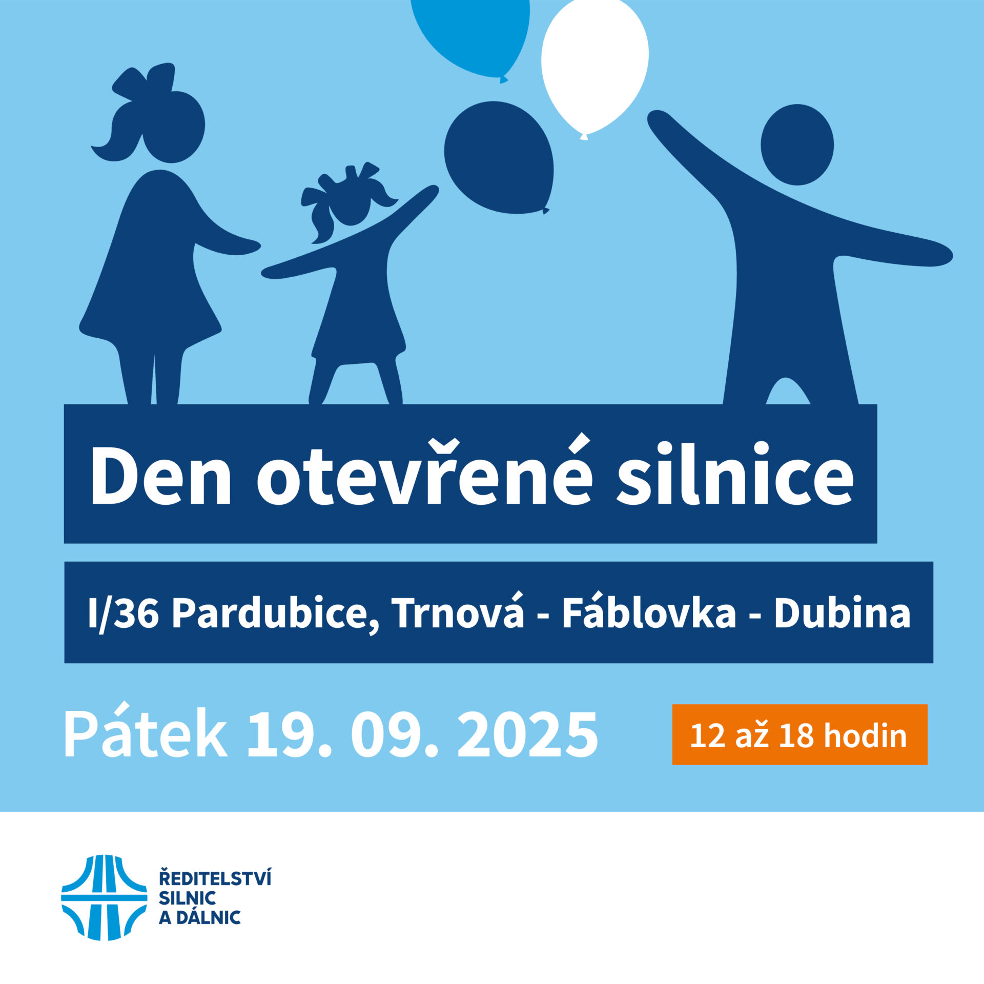 Den otevřené silnice na I/36 Pardubice, Trnová-Fáblovka-Dubina ...